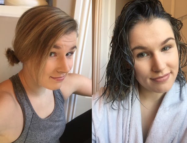 I Toned My Blonde Highlights At Home For Cooler-Hued Hair & Here's How ...