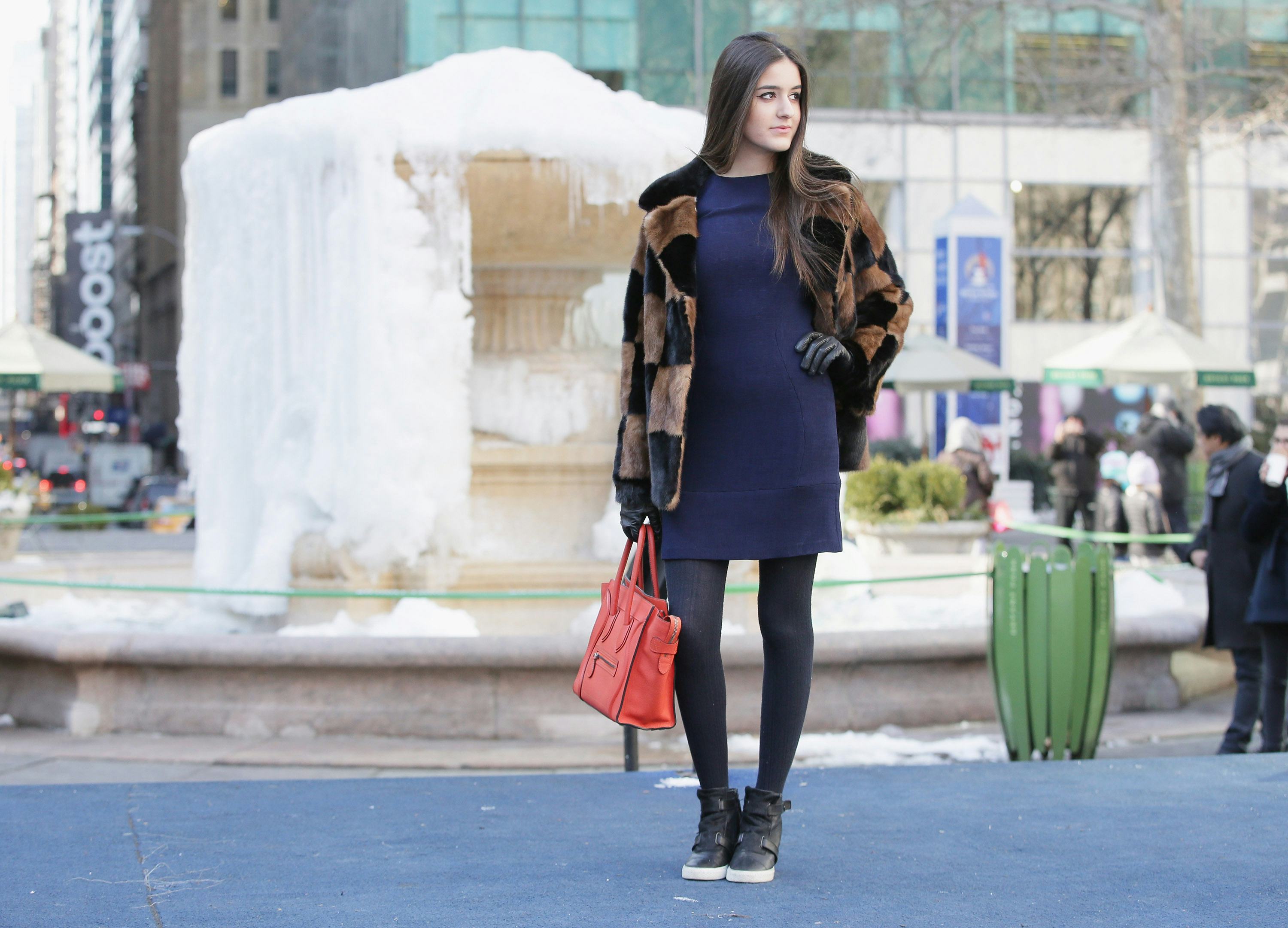 How To Wear A Dress In The Winter Without Freezing Your Legs Off — PHOTOS