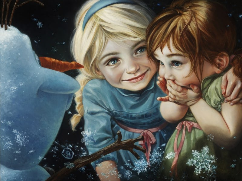 Fine Art Disney Princess Paintings By Artist Heather Theurer Bring ...