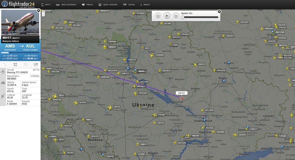 Is Eastern Ukraine Airspace Safe For Planes? More Airlines Use It Than ...