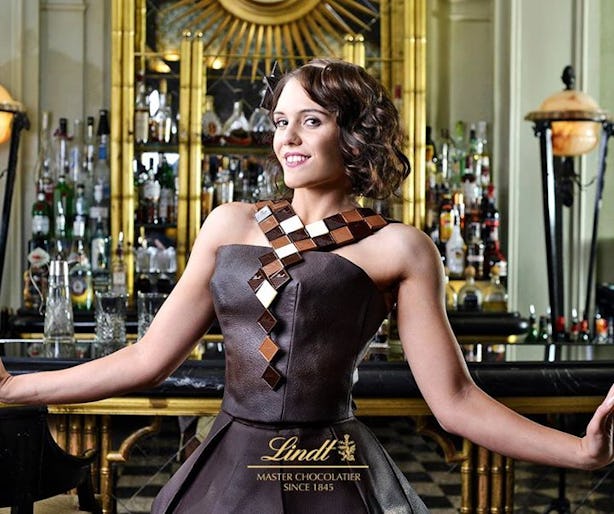 Lindt Created A Chocolate Dress And It's The Most Incredible Thing We ...