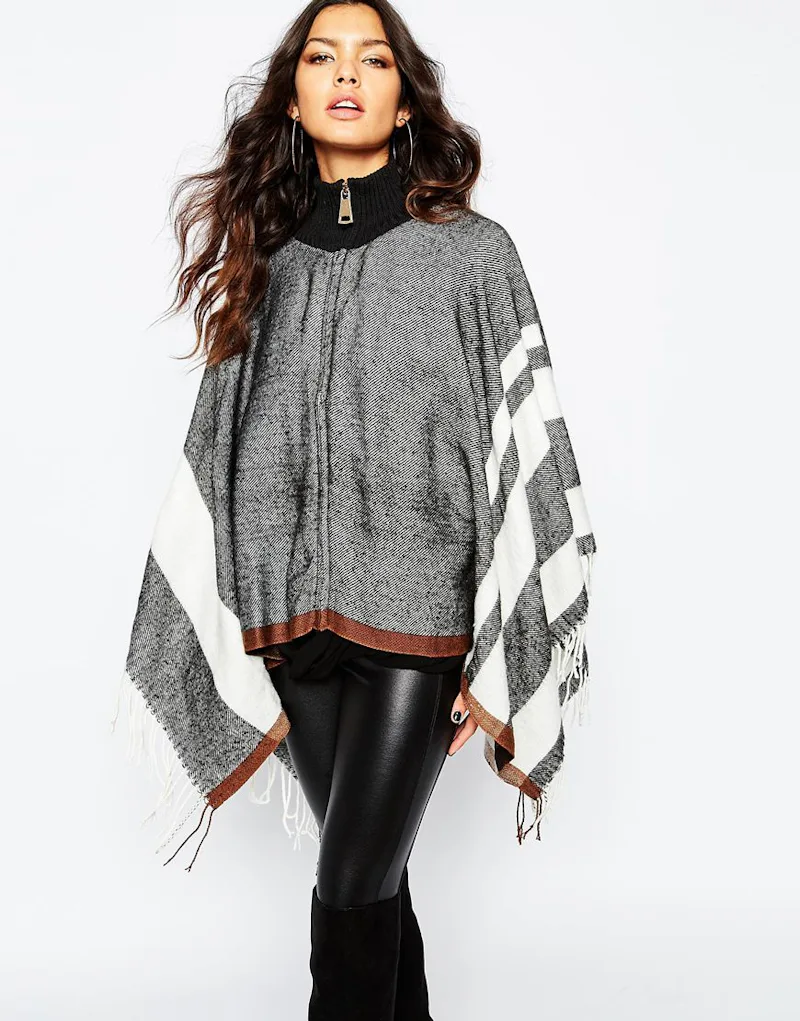 13 Oversized Ponchos That Will Make This Old Trend Feel New Again — PHOTOS