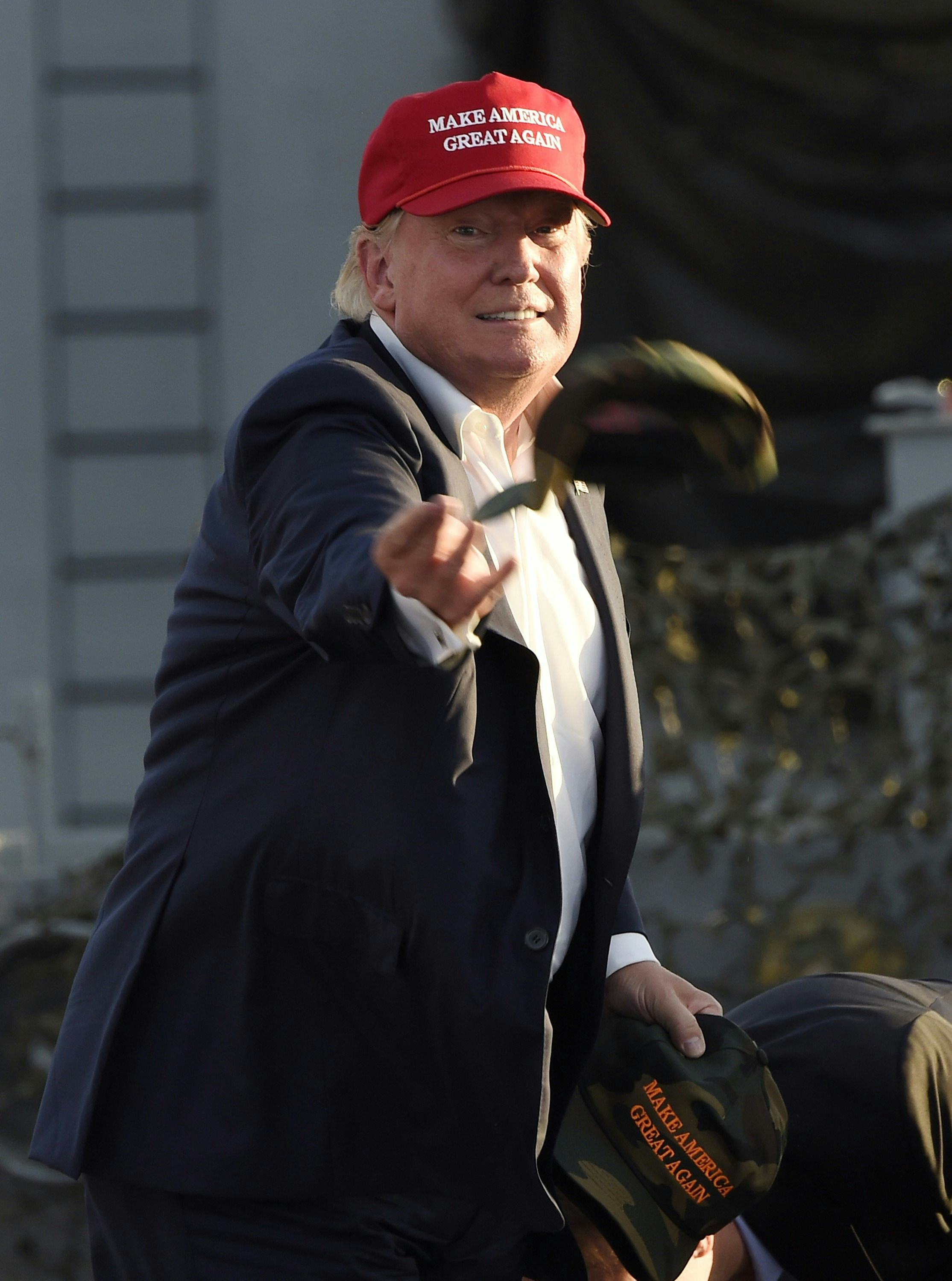 Donald Trump’s Hats Have A Big Campaign Price Tag