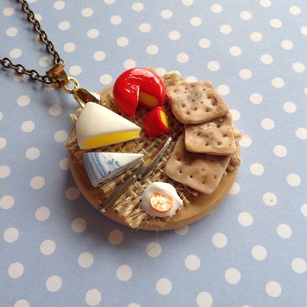 These Cheese Plate Necklaces Are Too Cheese Chic For This World — PHOTOS