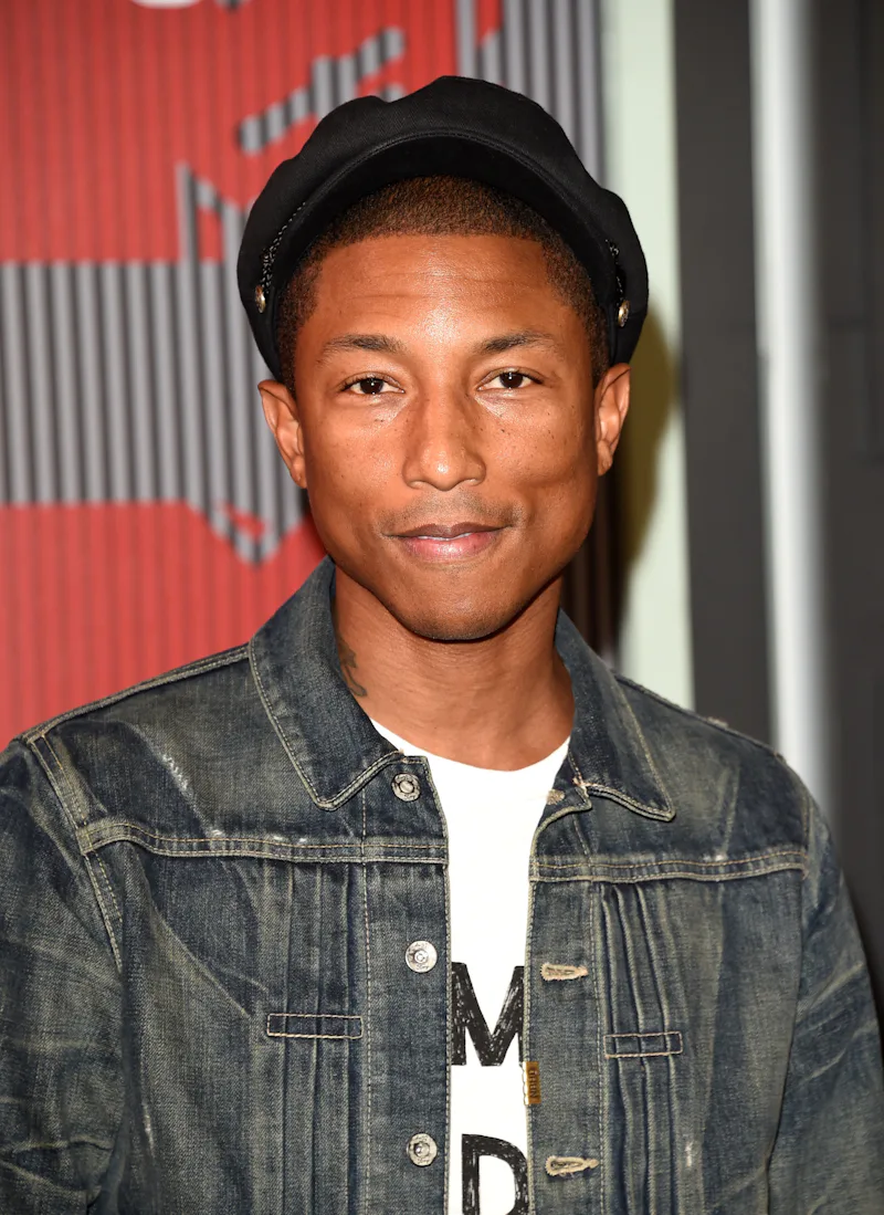 Pharrell At The 2015 VMAs Wore Denim On Denim Because His Signature ...