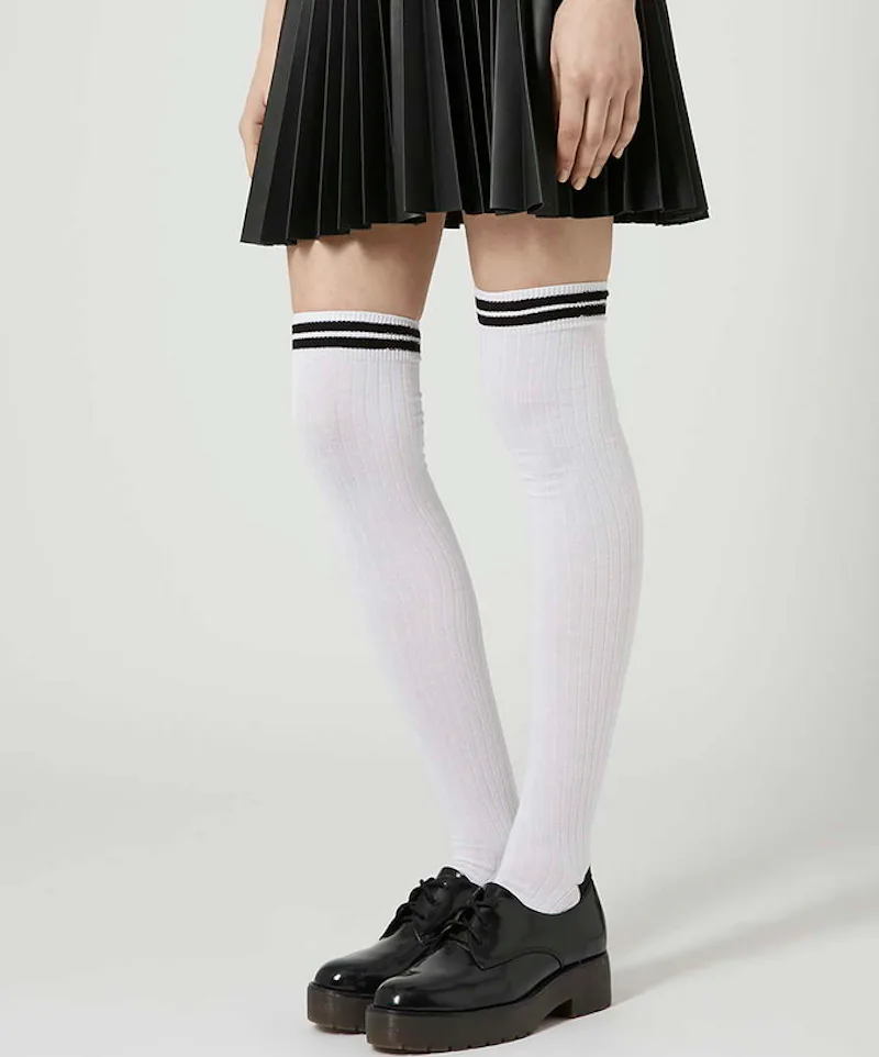 7 Thigh High Socks For Fall That'll Let You Channel Your Inner Prep In ...