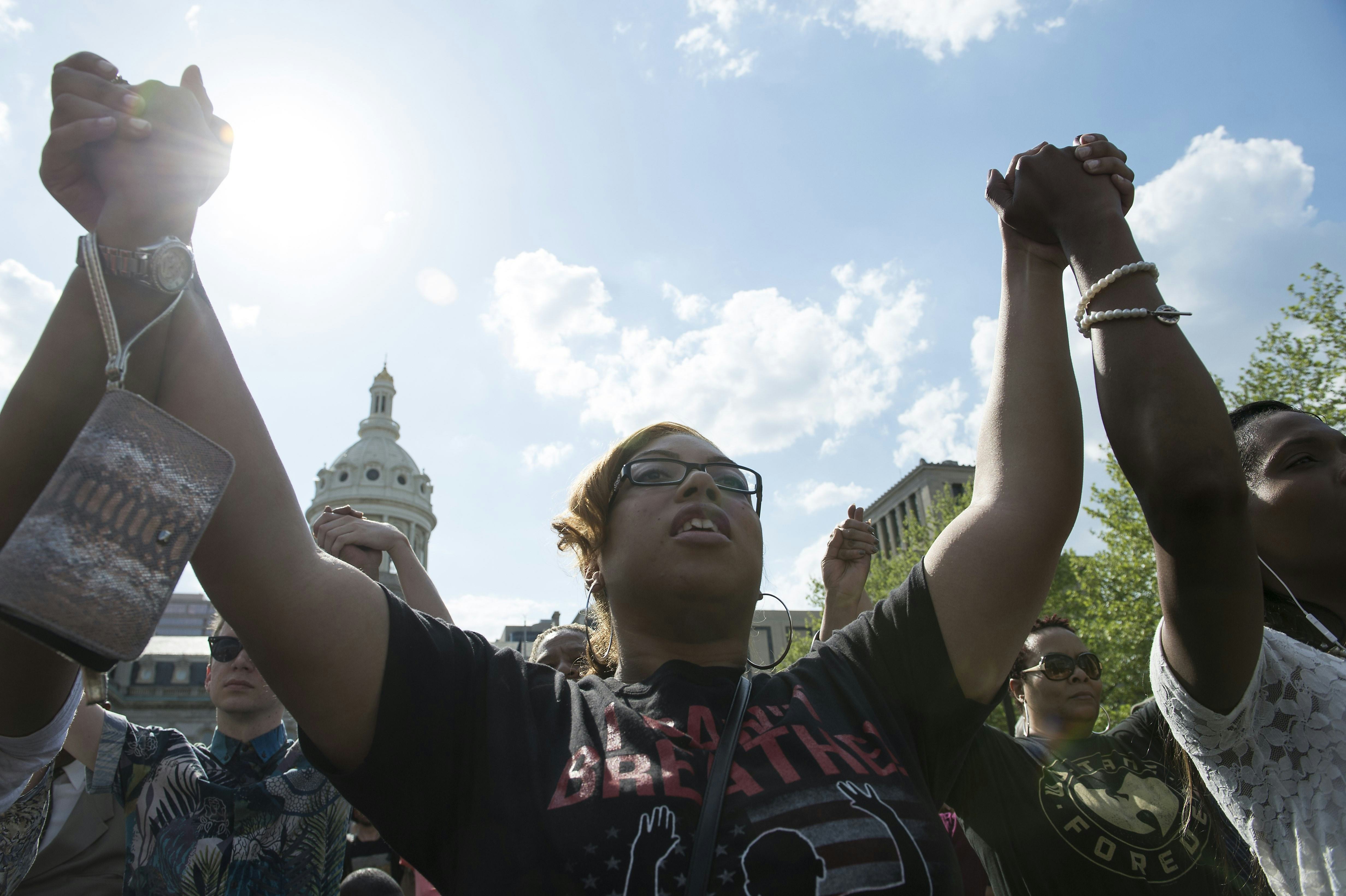 Peaceful Rally In Baltimore Celebrates End To Curfew & Calls For A ...