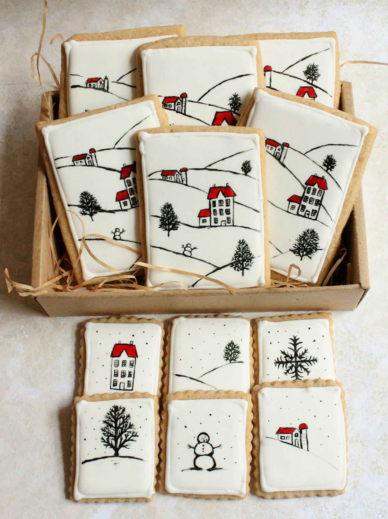 How to Make Christmas Card Cookies (RECIPE)