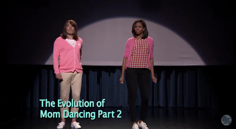 Michelle Obama & Jimmy Fallon Mom Dancing Is More Proof That FLOTUS Is ...