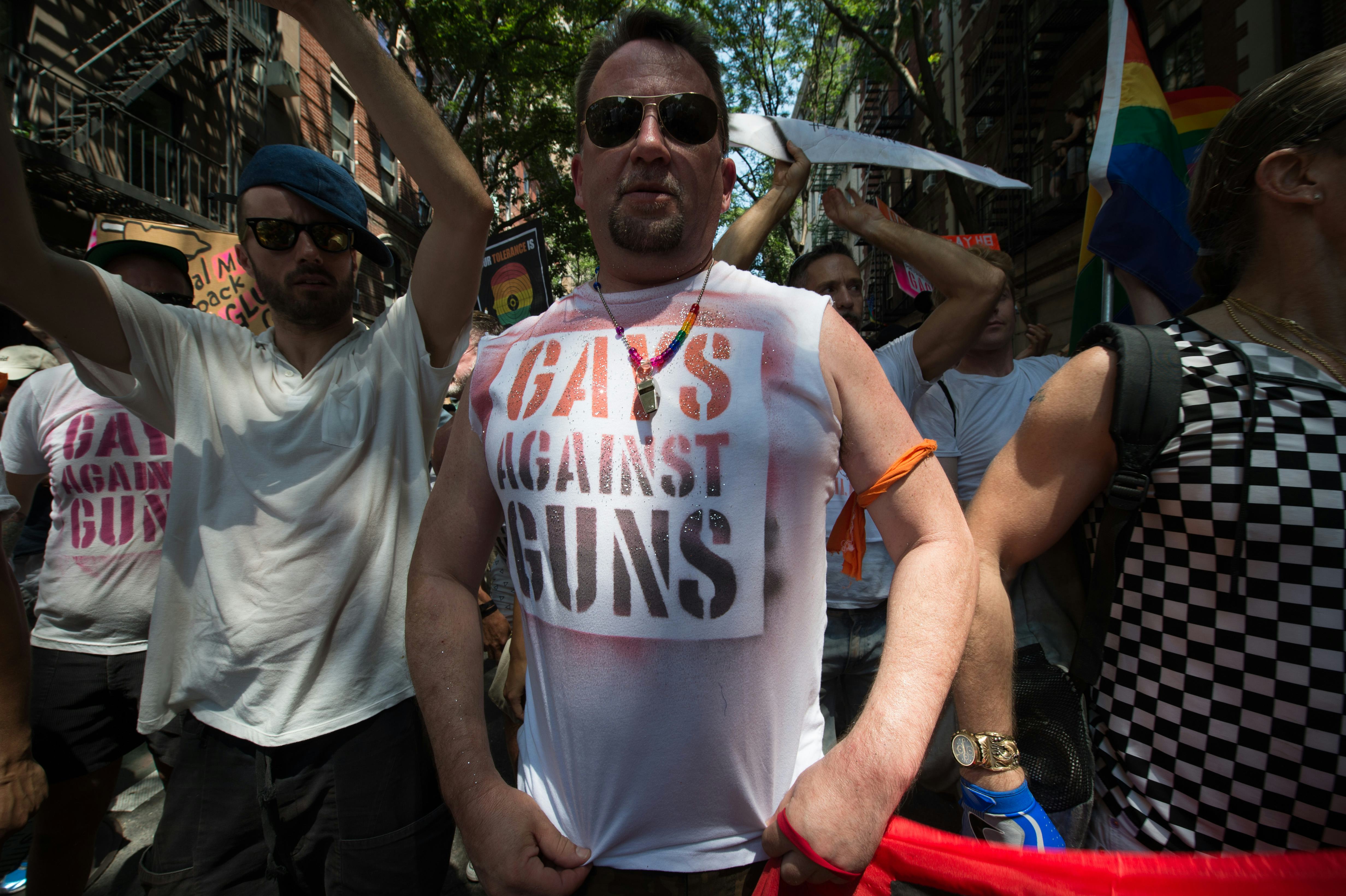 The 'Gays Against Guns' Pride Demonstration Is The Link Between Two ...