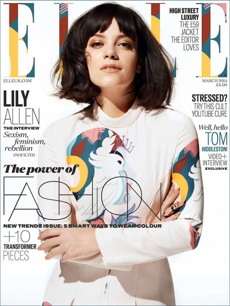 Unexpected Hair Crush: Modern Rockabilly Bangs (and Lily Allen's Elle ...