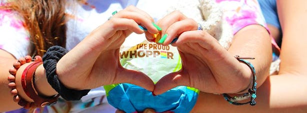 Burger King's "Proud Whopper" Gay Pride Burger Is A Good Bite For A ...