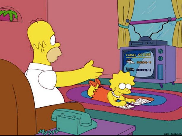 'The Simpsons' Predicted The Super Bowl and Scored a Touch Down With ...
