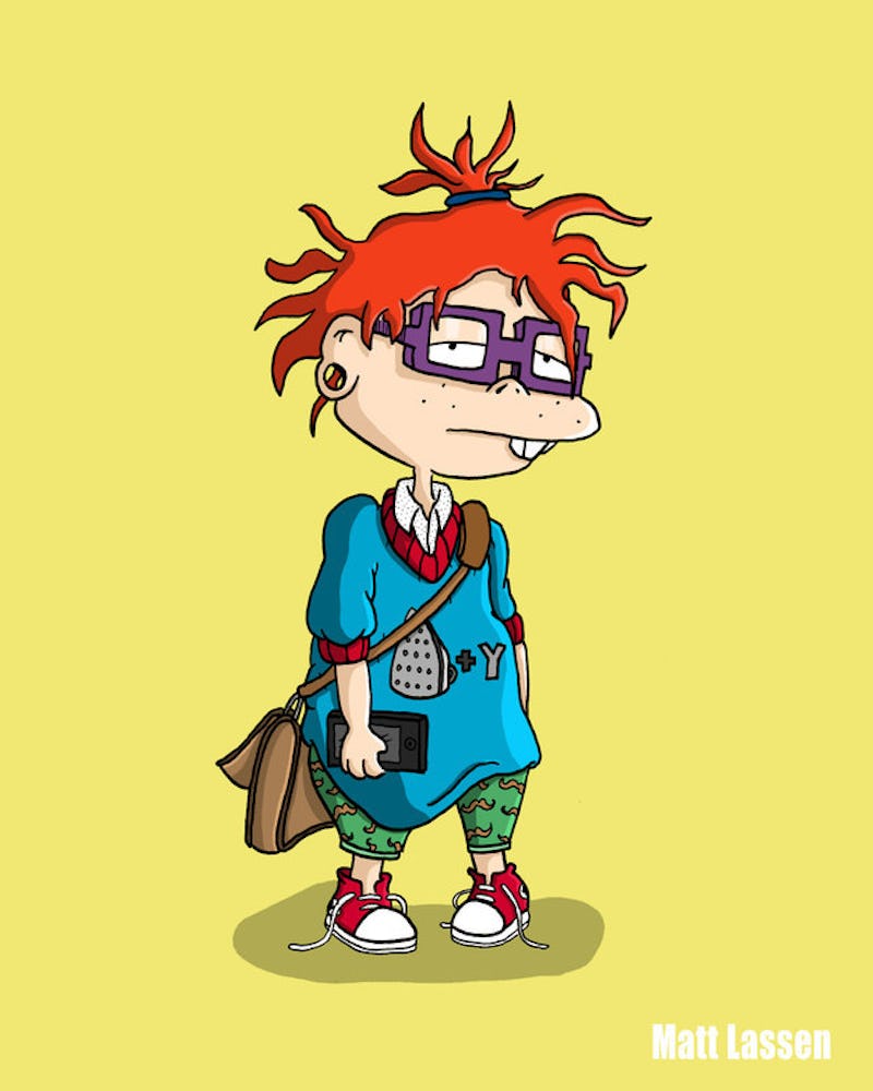 18 Of Your Favorite '90s Cartoons Reimagined As Hipsters