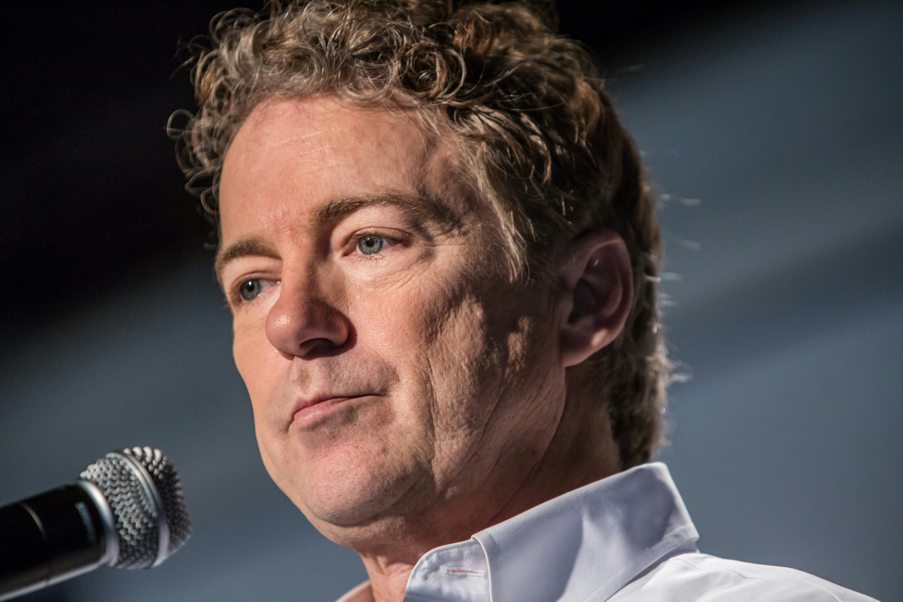 Rand Paul Insists Dad Ron Paul Is His Real Political Father During The ...