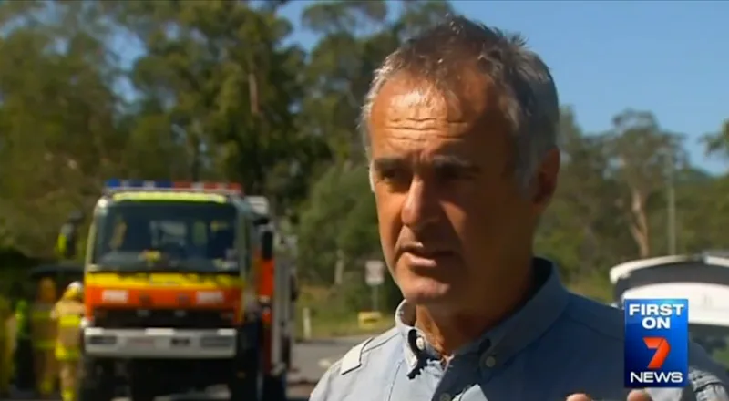 7News' Peter Steer Interviewed A Fleeing Fugitive, Then Watched As The ...