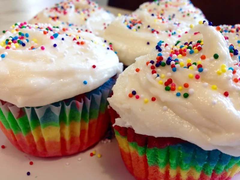 How To Make Rainbow Cupcakes So You Can Celebrate Pride Month With ...