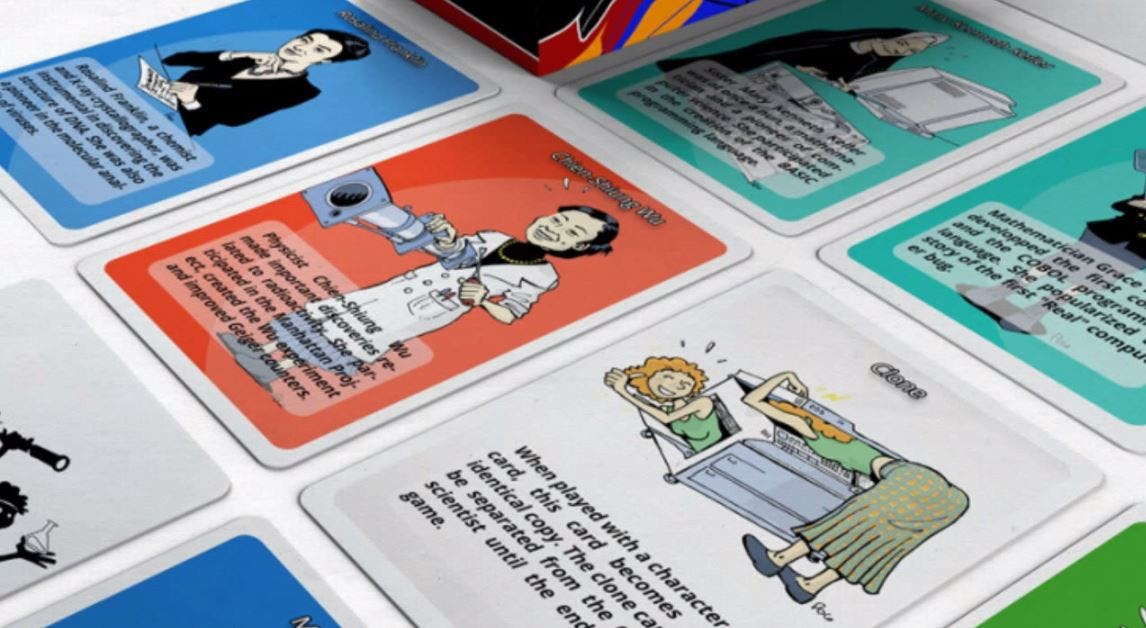 Women In Science Card Game On Indiegogo Could Teach Girls (And Everyone ...