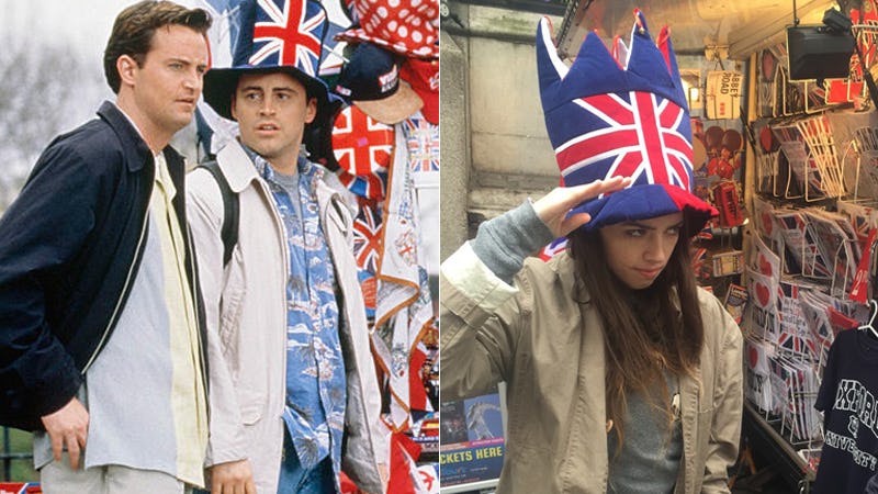 I Re-Enacted Joey & Chandler's Tour Of London In 'Friends' IRL, And ...