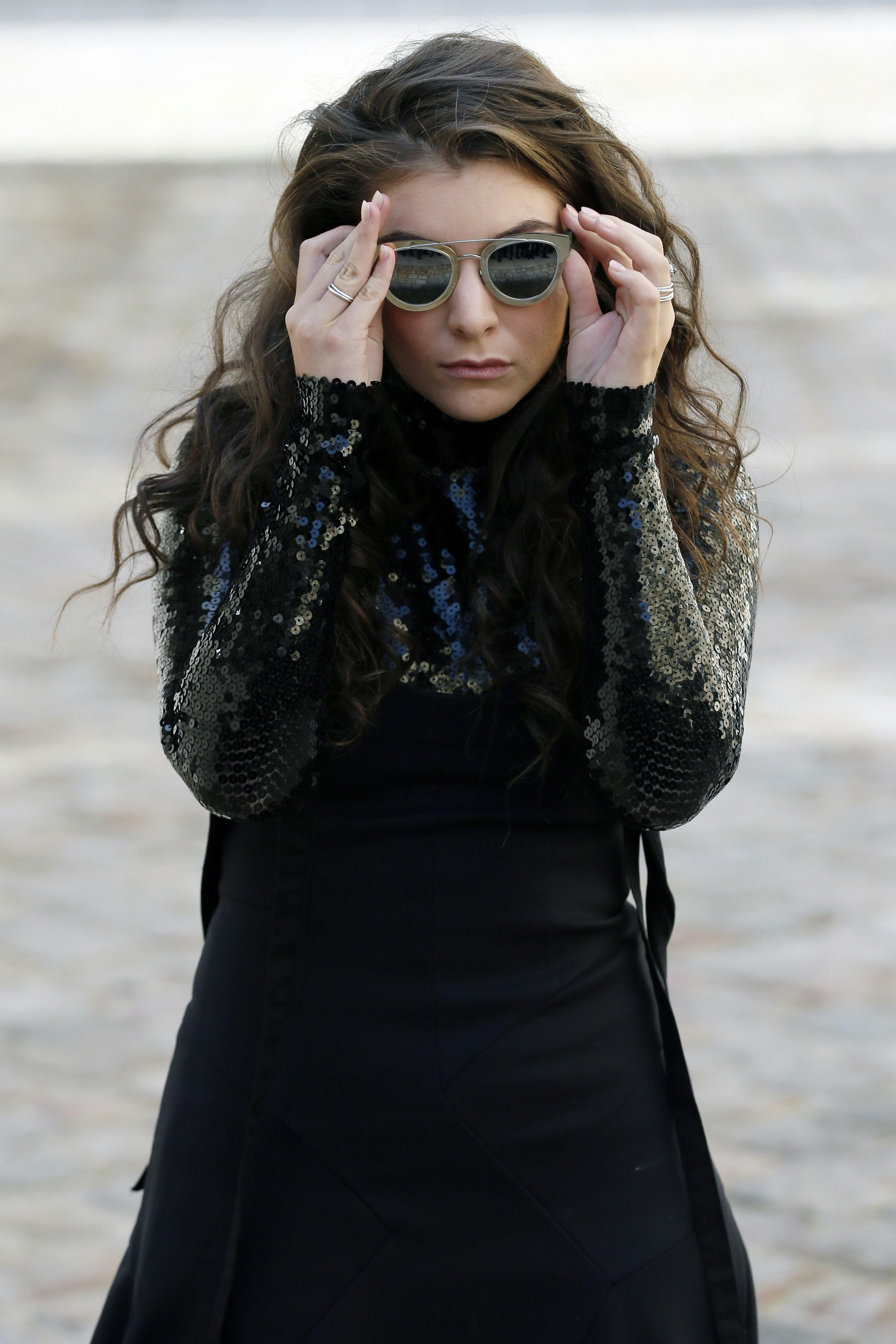 Lorde Covers 'Dazed' In Wool Prada Coat And Her Goth Game Remains ...