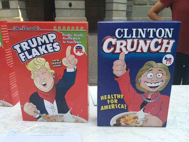 "Trump Flakes" & "Clinton Crunch" Cereal Are One Of The Most Exclusive ...
