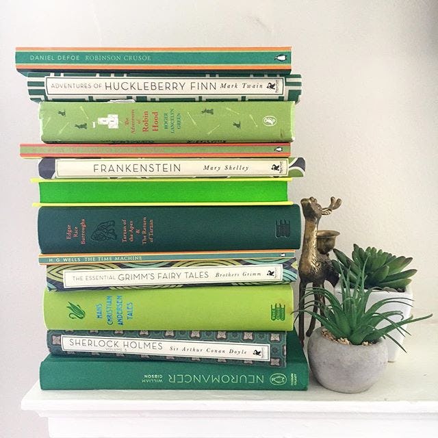 The Rainbow Bookshelf Of Your Dreams Is Easier To DIY Than You Think