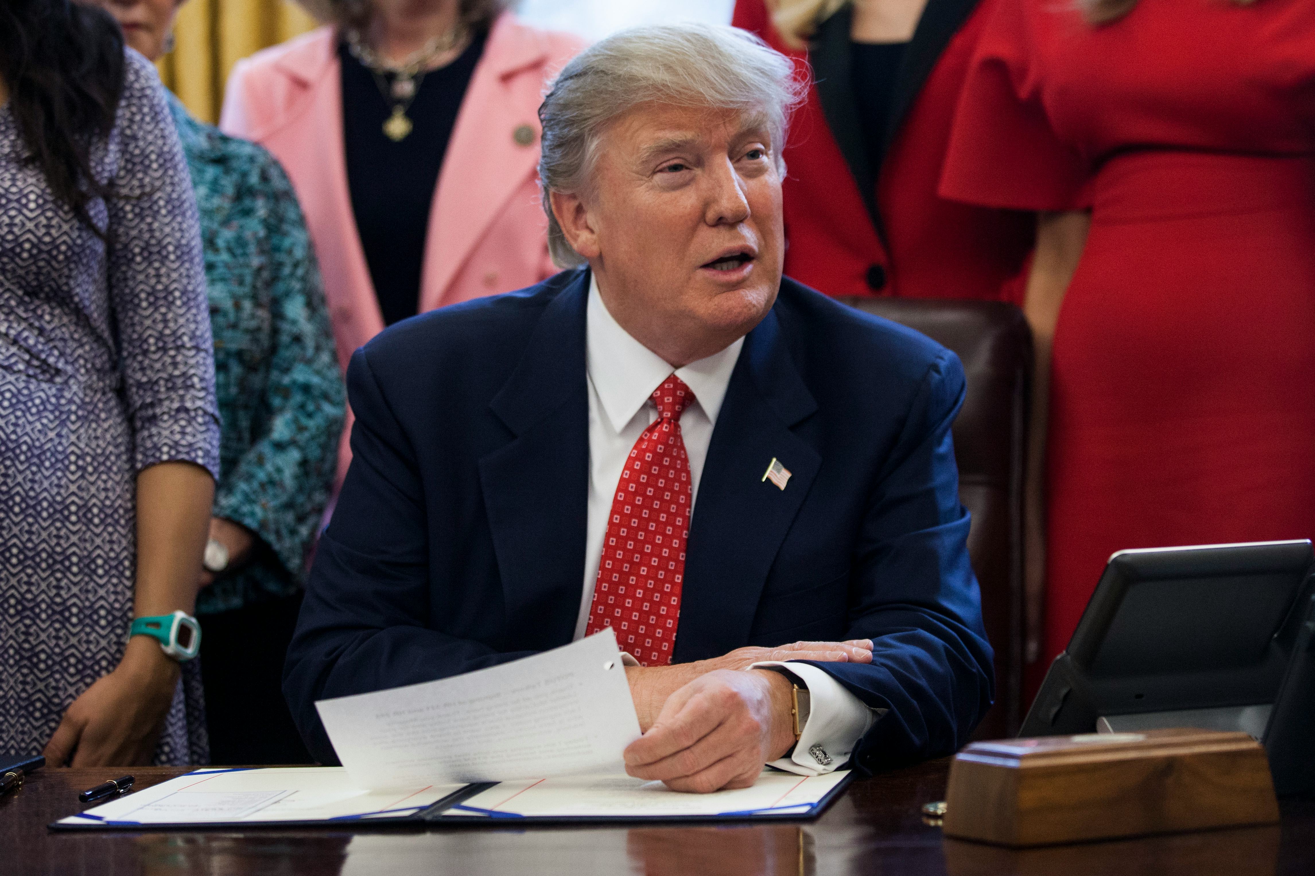 The Transcript Of Trump's Address To Congress Covers More Than Just One ...