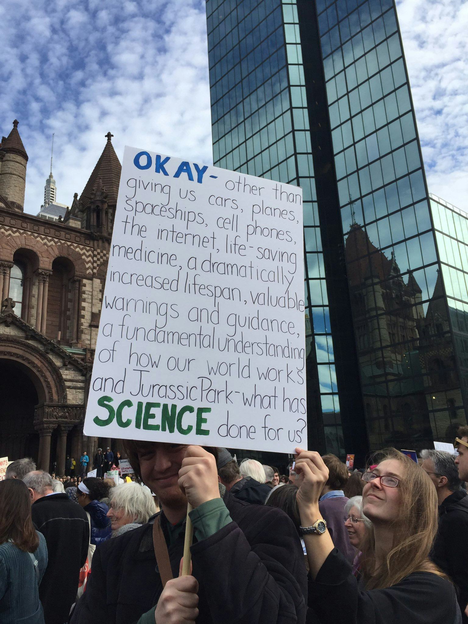 19 Funny People's Climate March Sign Ideas
