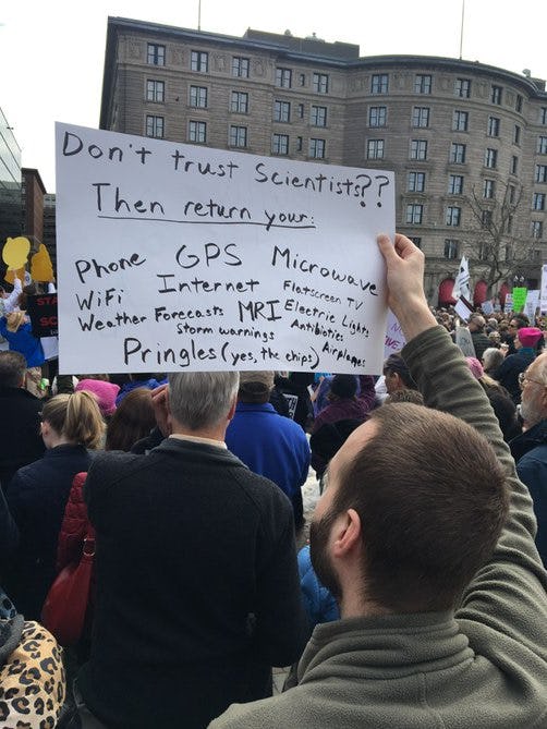 19 Funny People's Climate March Sign Ideas