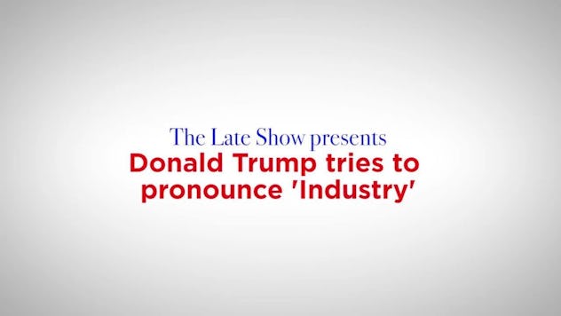 8 Words Trump Can't Pronounce That Every President Should Be Able To