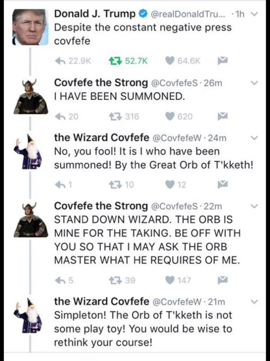 The 27 Best "Covfefe" Jokes That Will Ruin Autocorrect For Good