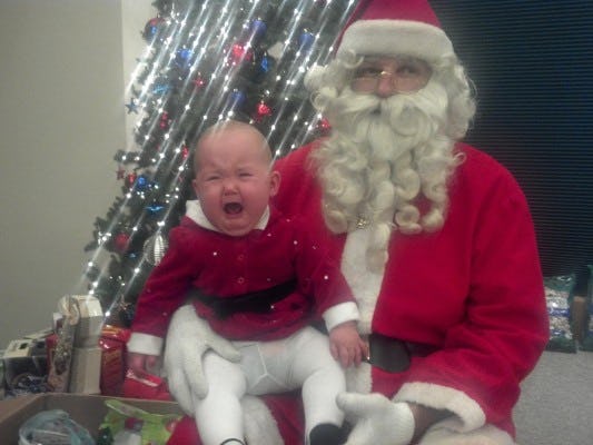 25 of The Saddest Santa Pictures Ever
