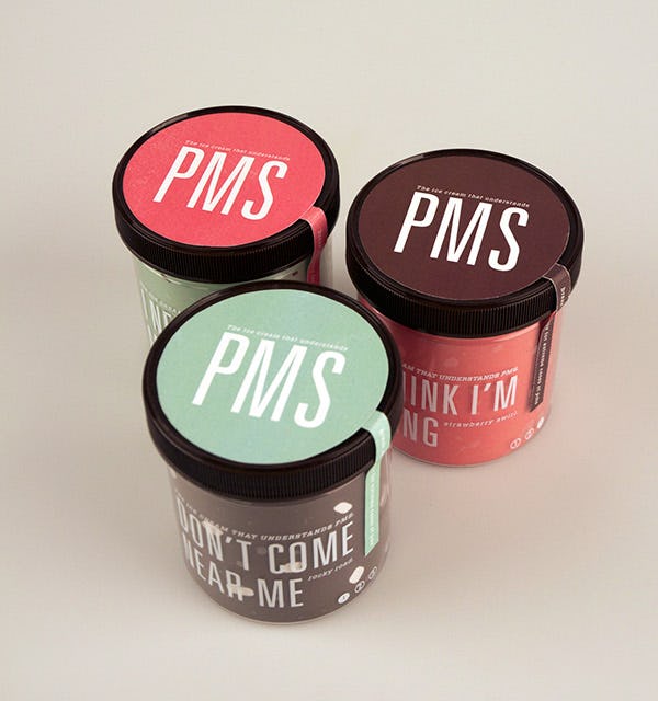 PMS Ice Cream Is Your New Favorite Thing