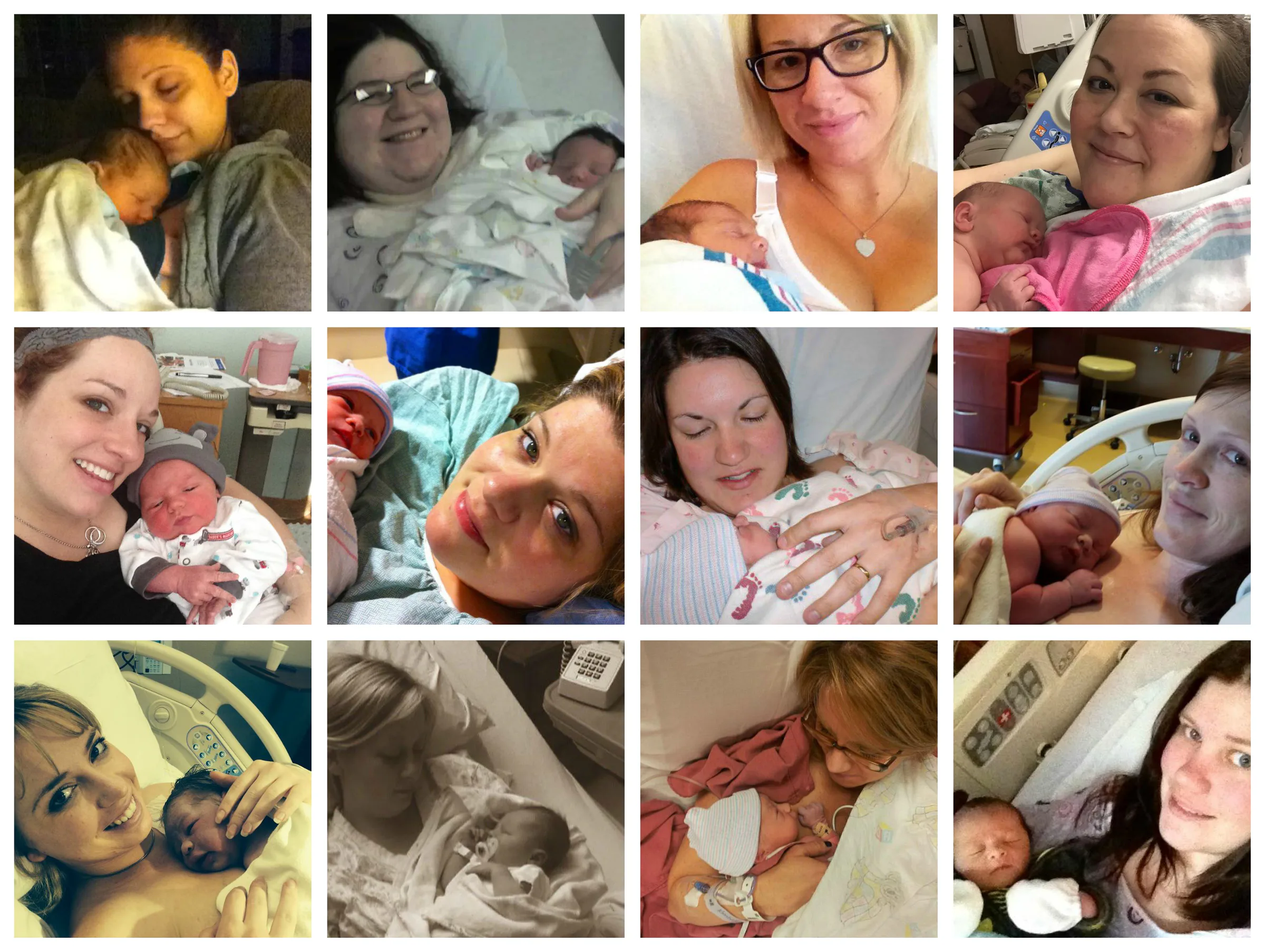 Proof Positive That Post Delivery Moms Are Beautiful