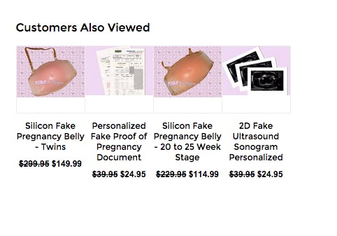 Need To Fake A Pregnancy? This Website Will Totally Help You Out