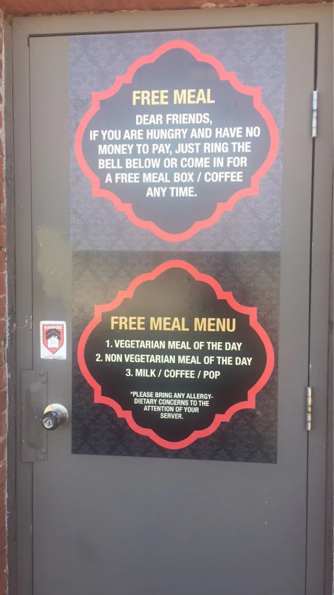 Restaurant Owner Gives Free Meals To Anyone In Need