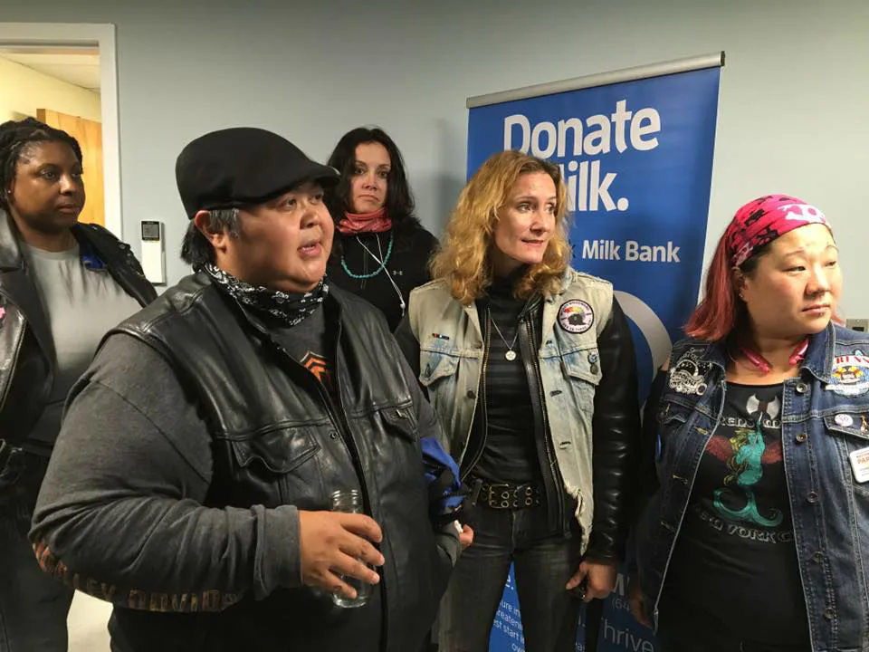 Badass Female Motorcycle Club Delivers Breast Milk To Babies