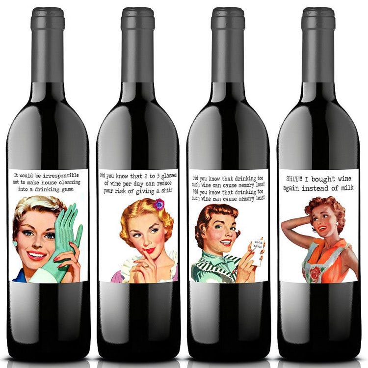 These Funny AF Wine Labels Will Fix Anything