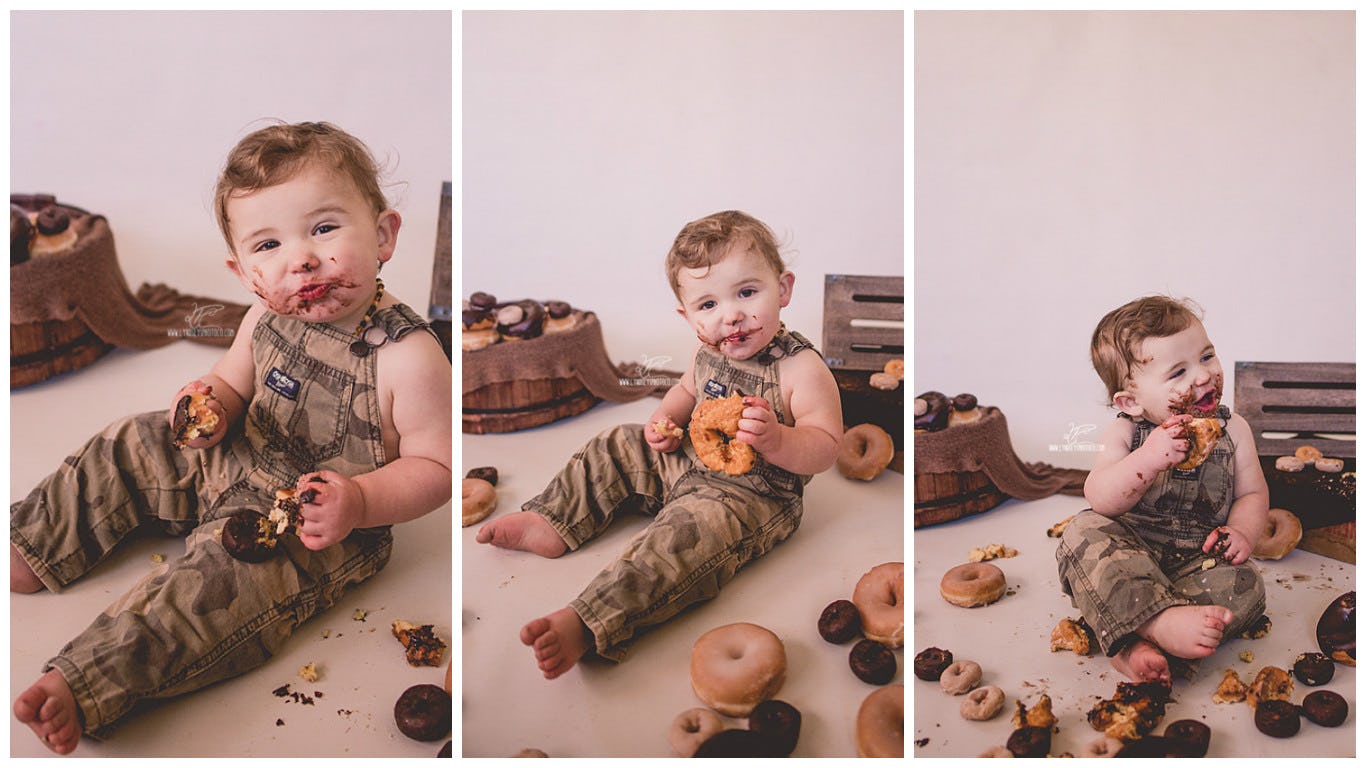 Donut Smash Baby Photos Are The Best Idea, Ever