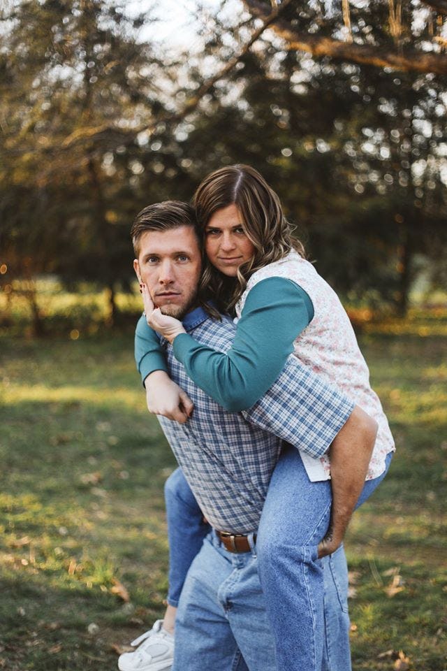This Couple’s ‘Awkward’ Engagement Photos Are Everything