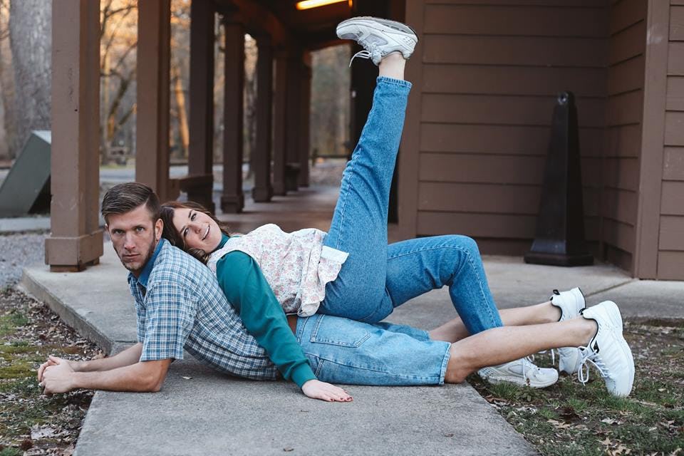 This Couple’s ‘Awkward’ Engagement Photos Are Everything