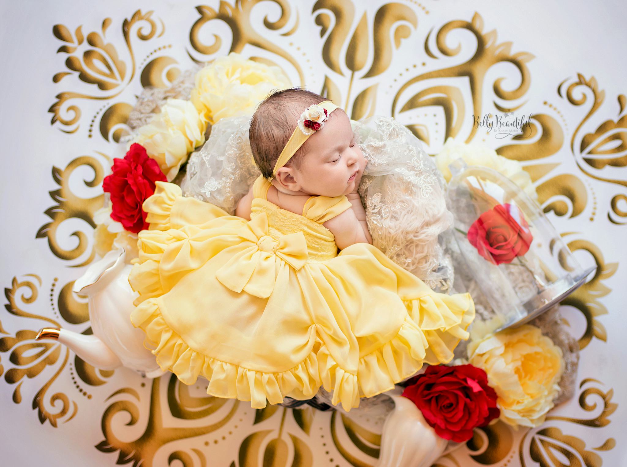 Photographer Captures Baby Girls Dressed As Disney Princesses