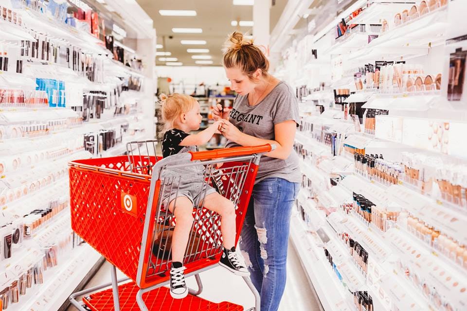 This Target Maternity Photo Shoot Is Peak Mom