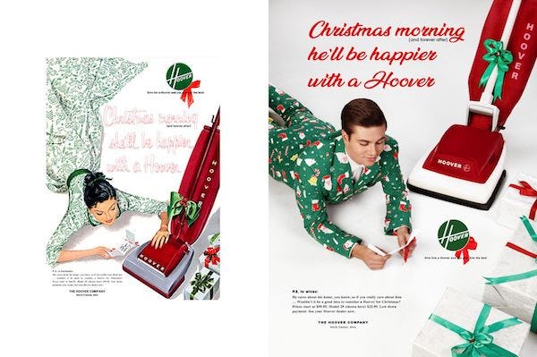 Artist Swaps Gender Roles In Sexist Vintage Ads To Prove How Absurd ...