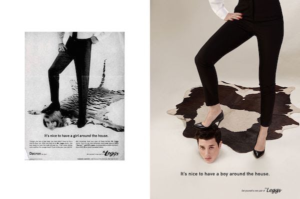 Artist Swaps Gender Roles In Sexist Vintage Ads To Prove How Absurd ...