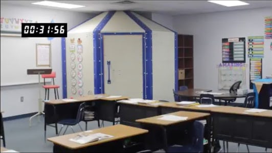America 2018: Elementary School Installs Bulletproof Shelters
