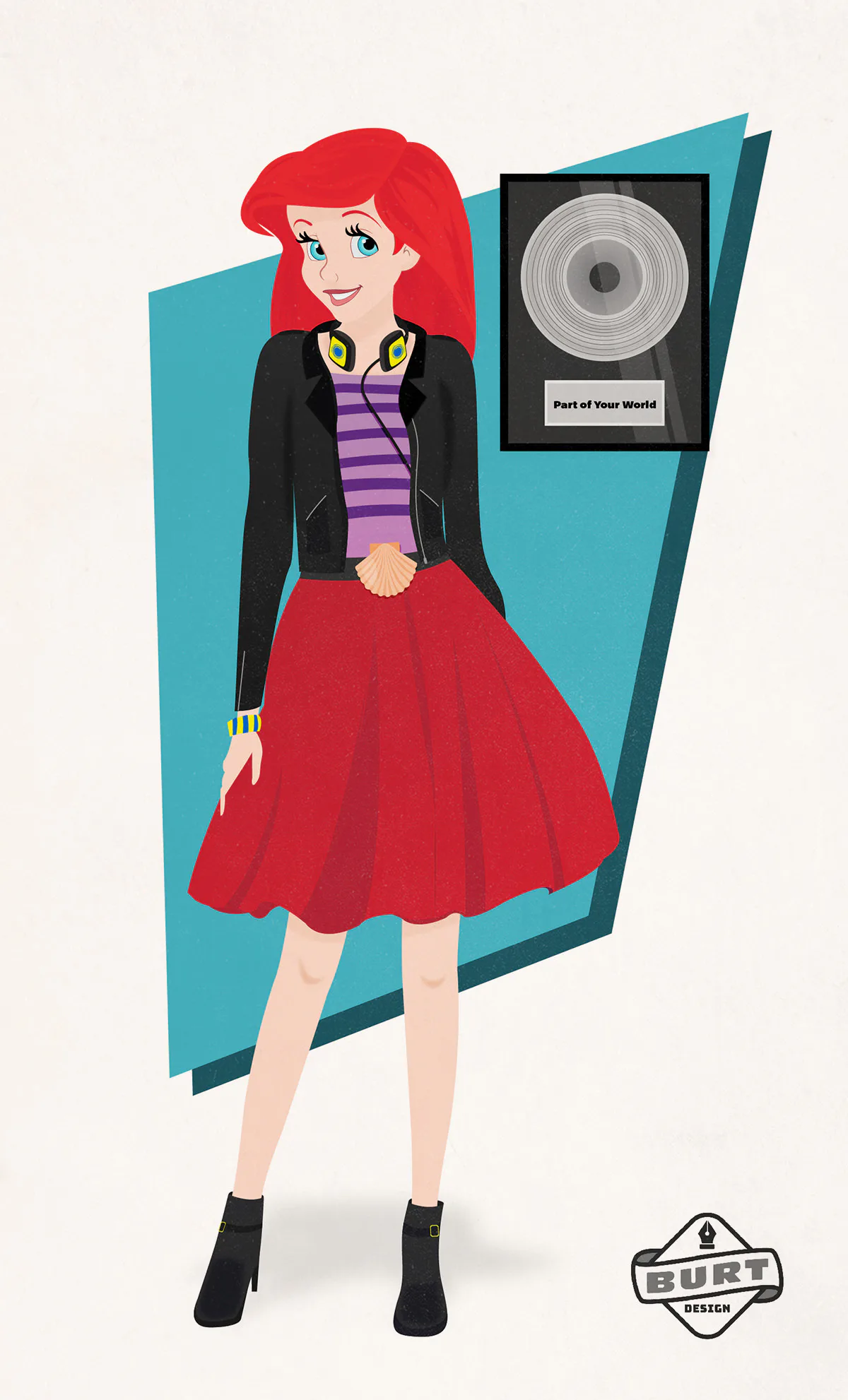 Artist Reimagines Disney Princesses As Career Women
