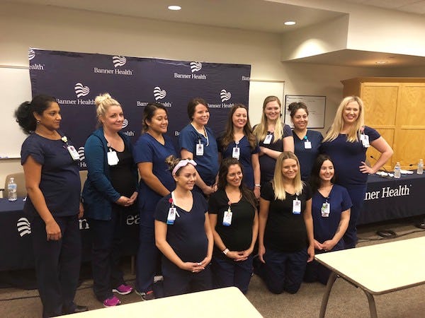 Arizona Hospital Experiences Huge Baby Boom With 16 Pregnant Nurses