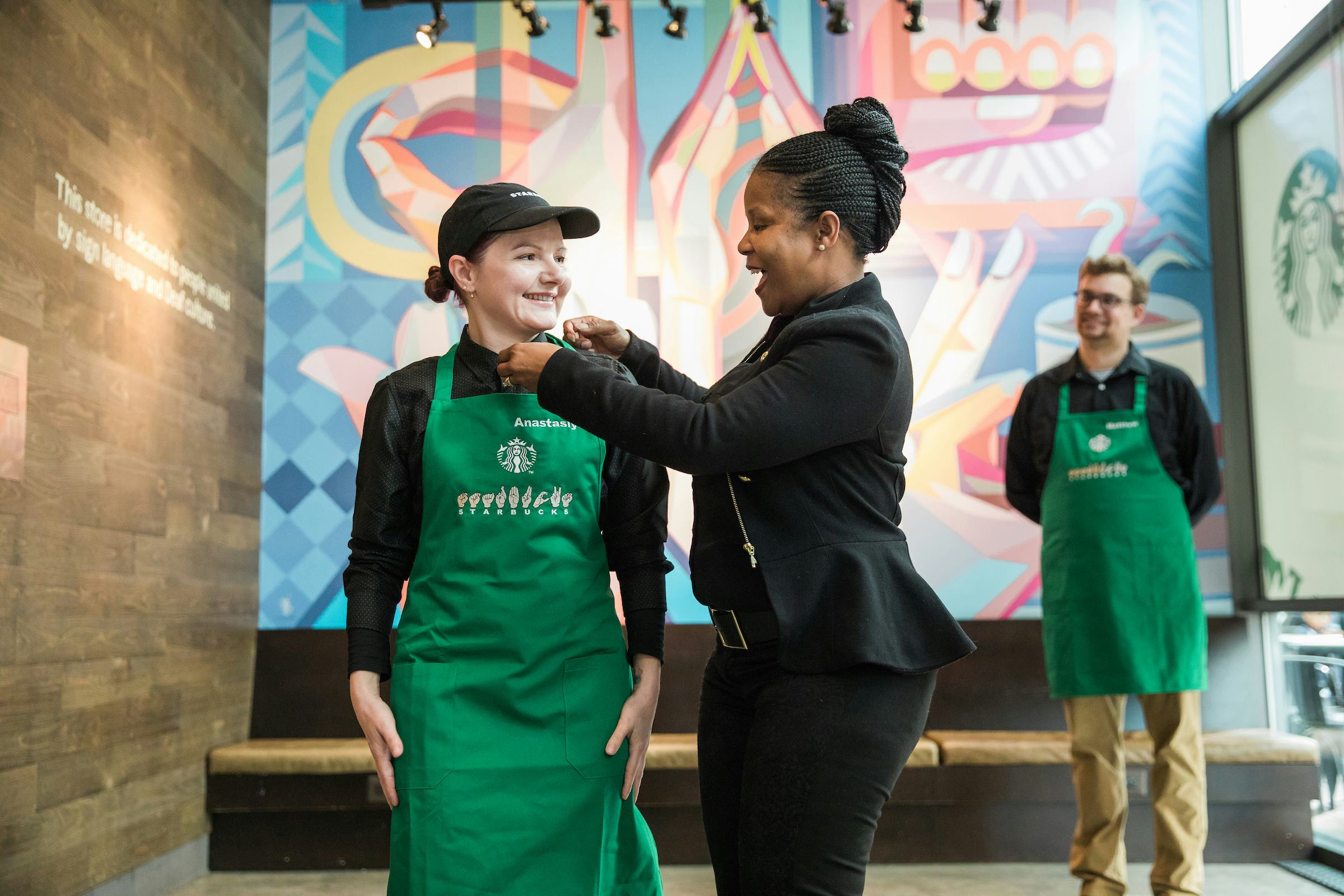 Every Employee At This New Starbucks Store Knows American Sign Language