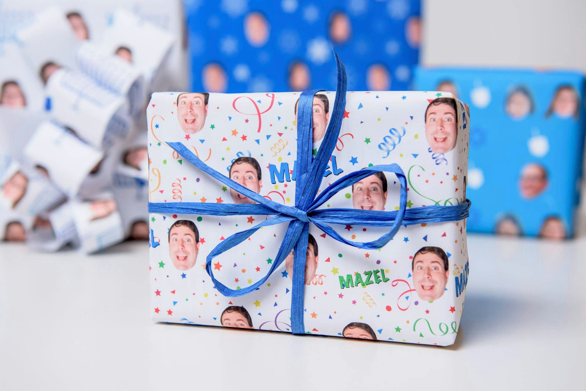 Be Extra AF This Holiday Season With Gift Wrap Covered In Your Own Face